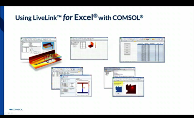 Using Excel® with COMSOL Multiphysics® Simulations